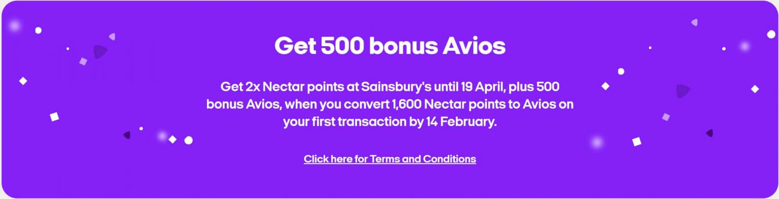 Take Advantage of the Nectar to Avios Bonus - Points Uncovered