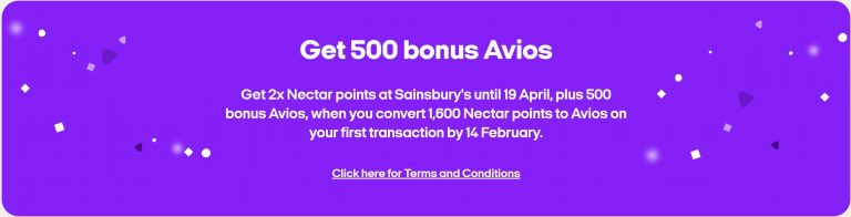 Take Advantage of the Nectar to Avios Bonus - Points Uncovered